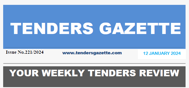 Tenders Gazette Notices January 12 2024 - Tenders Gazette - Latest ...